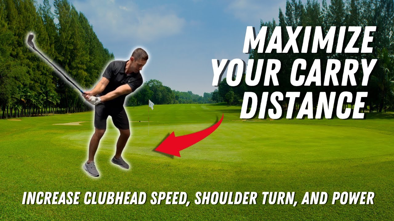 2 SIMPLE DRILLS TO MAXIMIZE YOUR CARRY DISTANCE! - YouTube