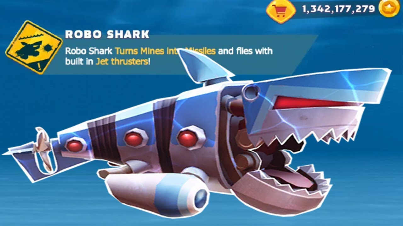 Hungry Shark Evolution Robo Shark
