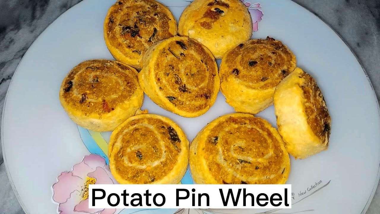 potato pinwheels || potato pin wheels @Cook with Manno, desi style ...