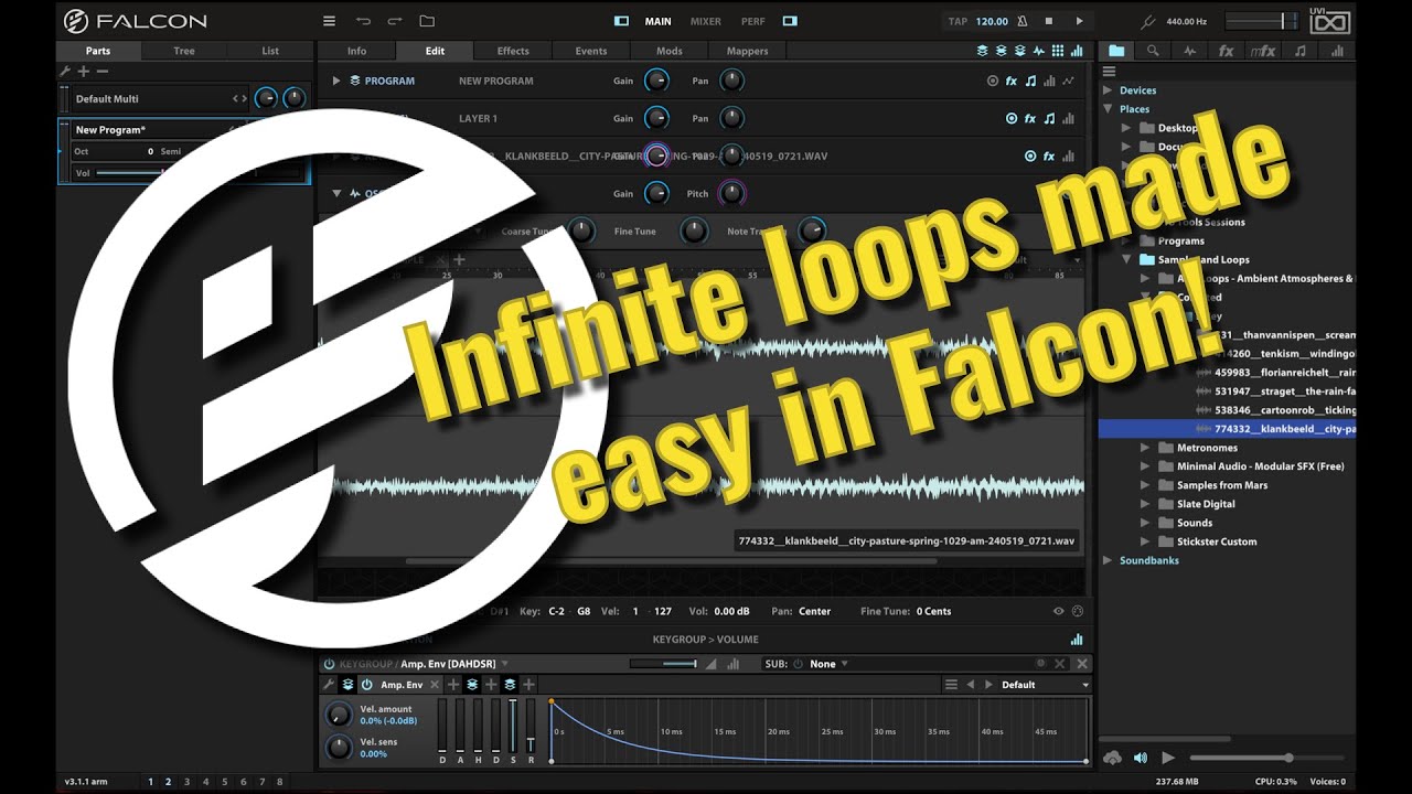 UVI Falcon 2026: Infinite Loops - YouTube