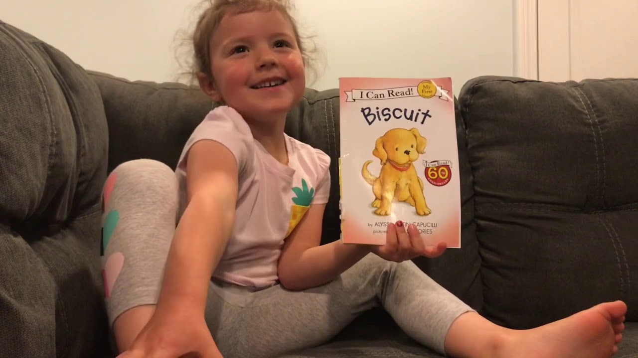 Biscuit - story read by Alexa (and Lucy!) - YouTube