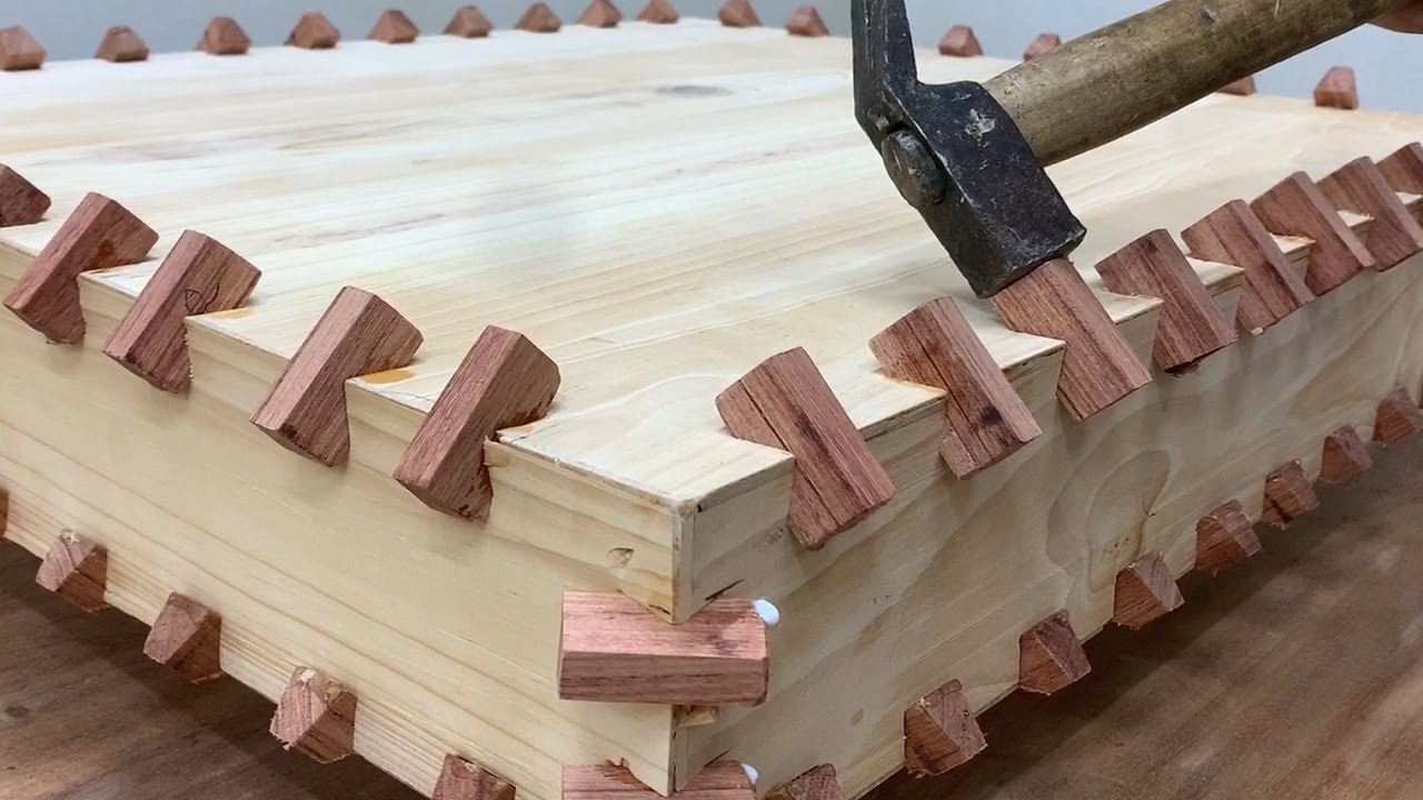 Amazing Creative Woodworking // How To Make A Simple Pocket Folding ...