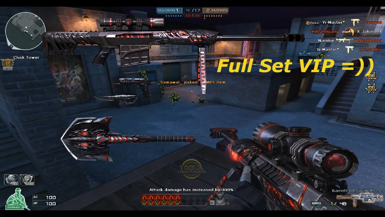 Crossfire NA 2.0: Barret M82A1 Obsidian Beast + Full set VIP - MERRY CHRISTMAS - YouTube