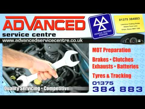 ADVANCED SERVICE CENTRE GRAYS 01375 384 883 - YouTube