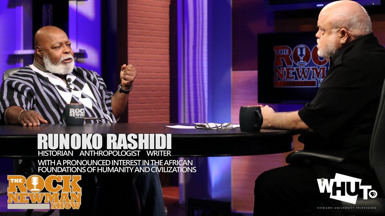 Runoko Rashidi on The Rock Newman Show - YouTube