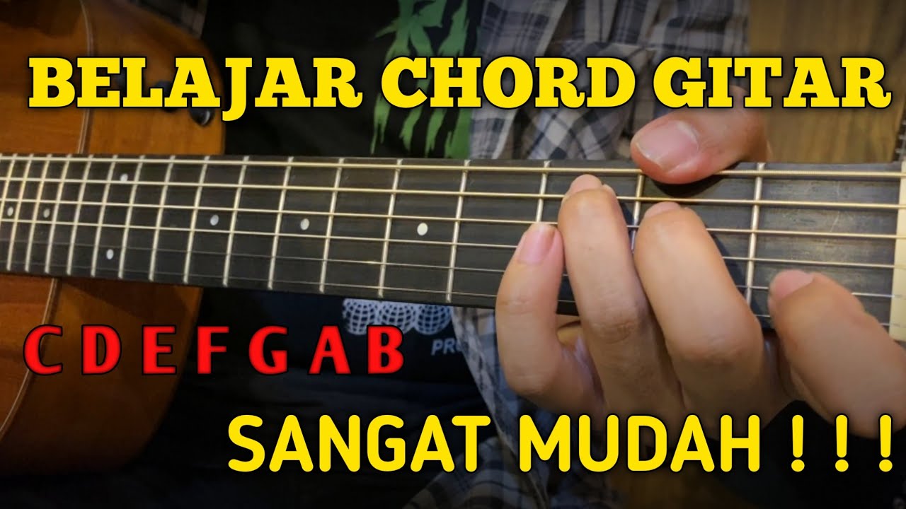 BELAJAR CHORD/KUNCI GITAR UNTUK PEMULA | SHOWROOMGUITAR OFFICIAL Chords ...