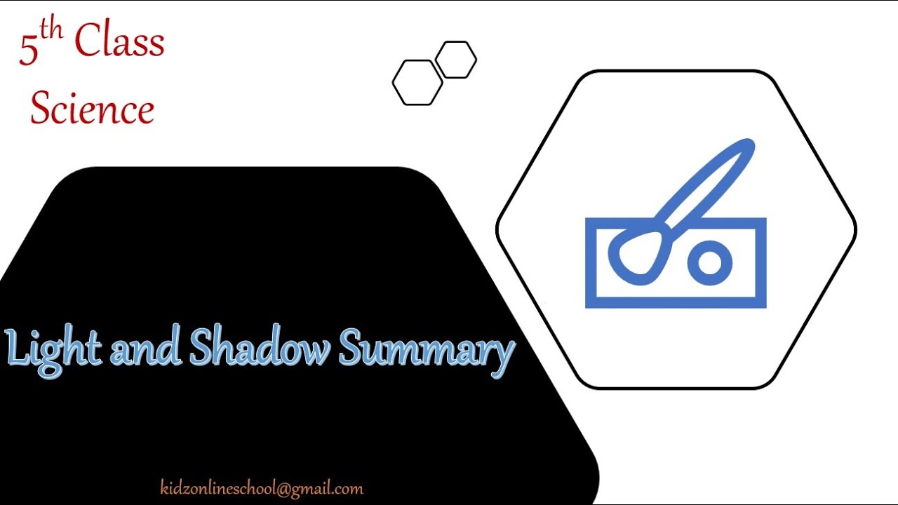 Light and Shadow Summary || 5th class Science || summary|| CBSE Class 5 ...