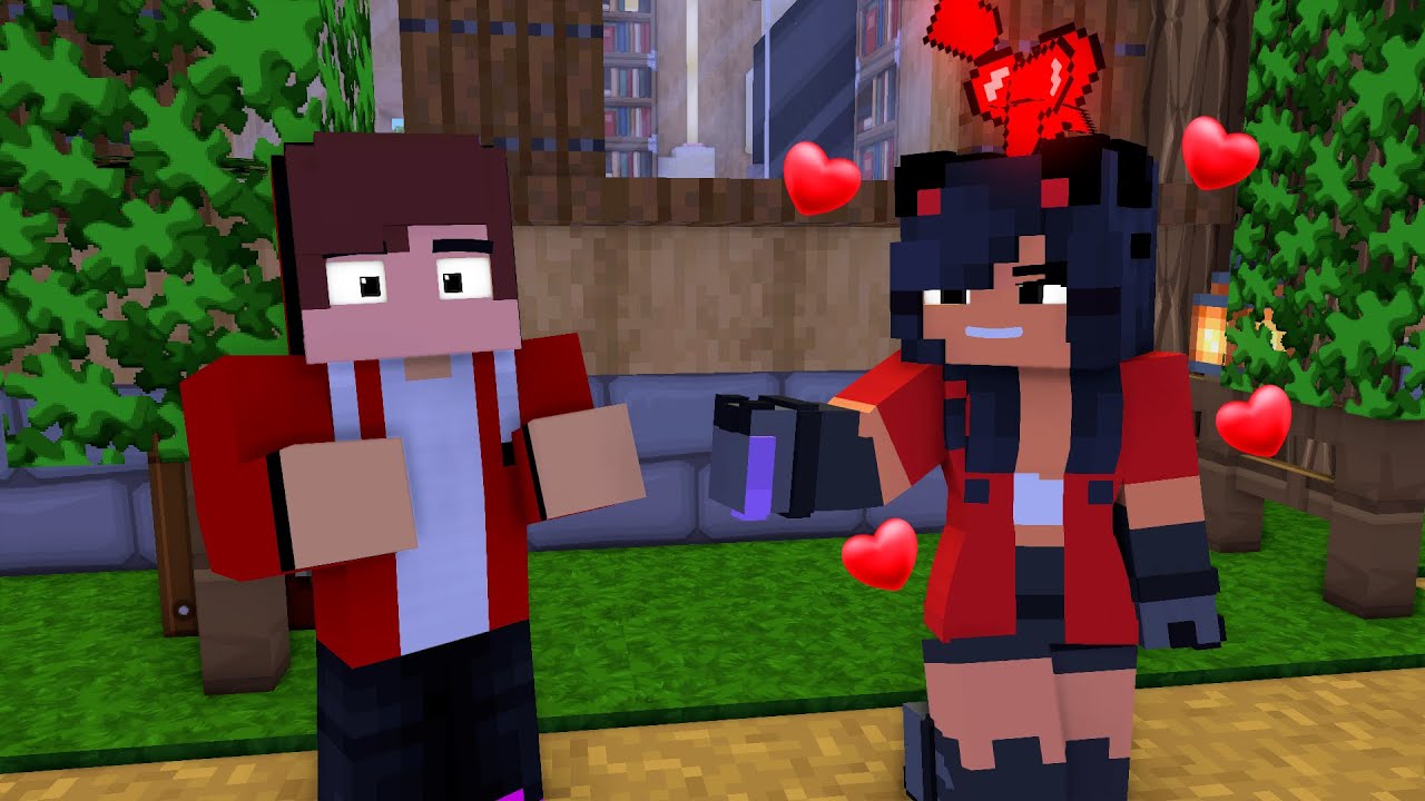 APHMAU HAVE A NEW BOYFRIEND (JJ MAIZEN) - Minecraft Animation - YouTube