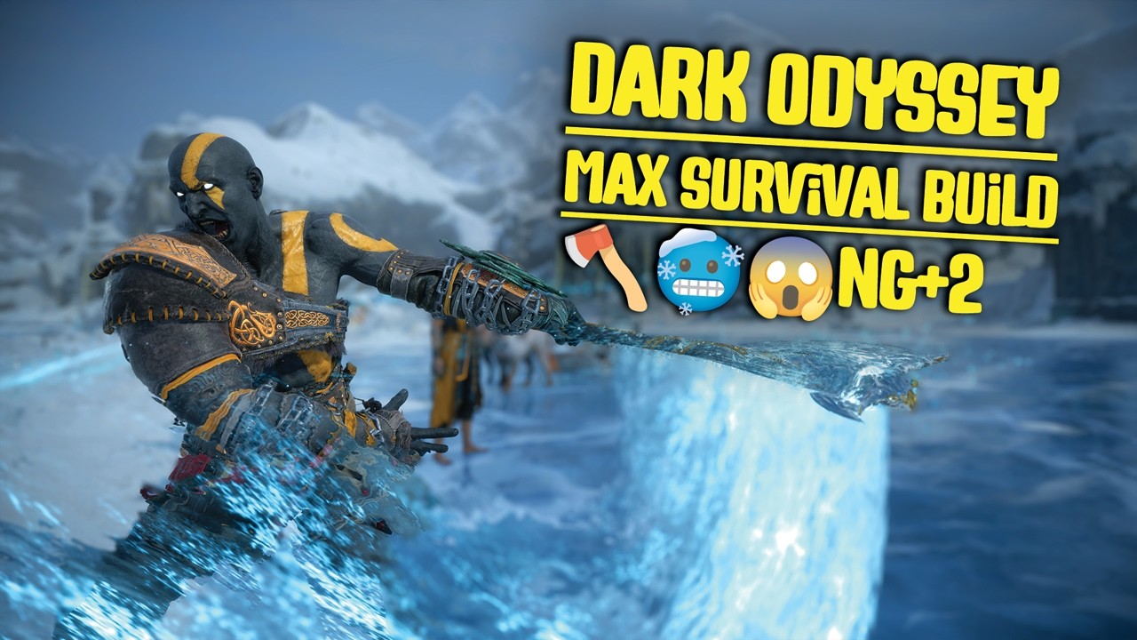Dark Odyssey Max Survival Build 🪓🥶🤜😱 God of War Ragnarok | Max Level ...