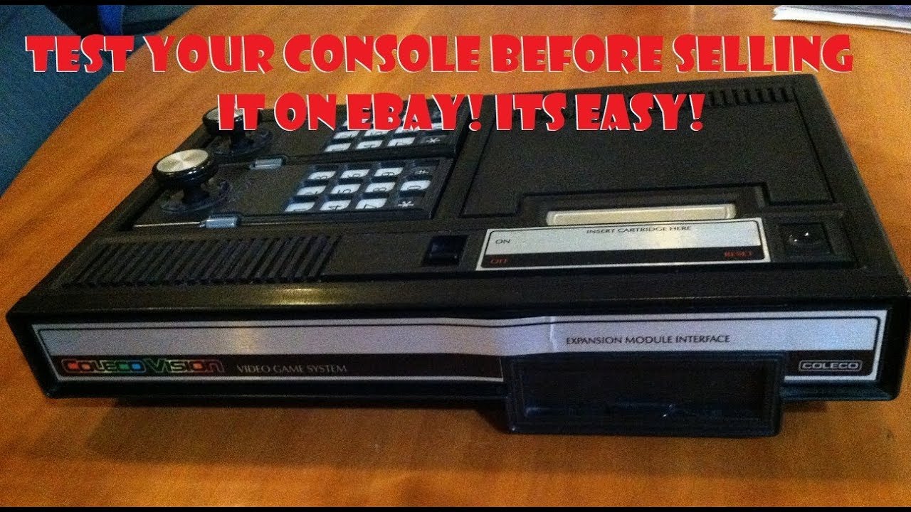 How to test your classic Atari, Colecovision, Intellivision console on ...