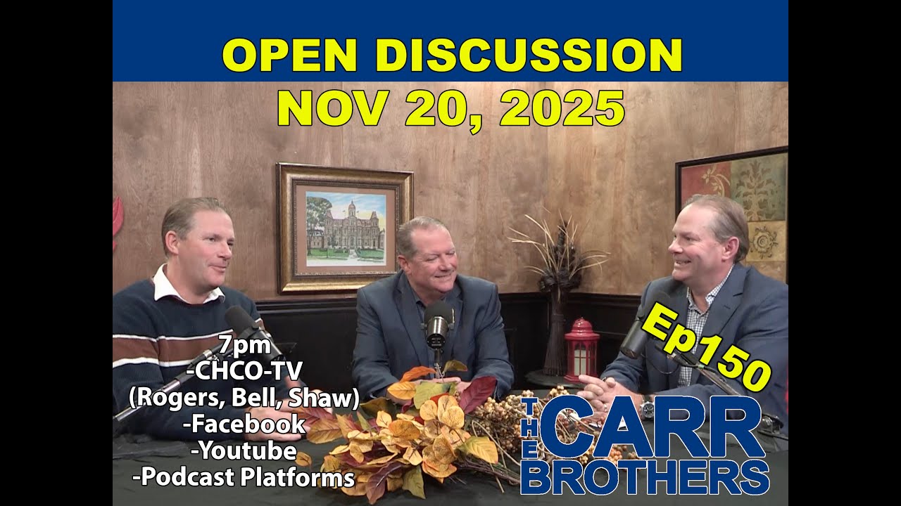 Ep150: The Carr Brothers Show (Nov 20/25) - YouTube