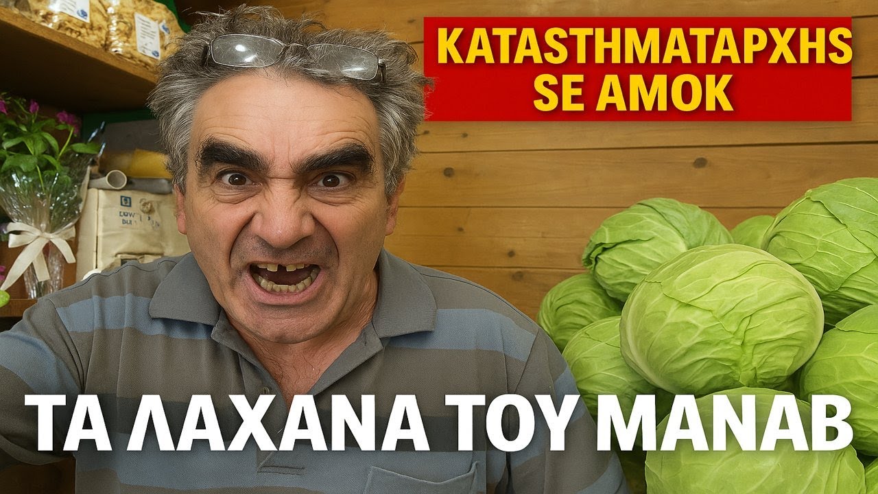 ΚΑΤΑΣΤΗΜΑΤΑΡΧΗΣ ΣΕ ΑΜΟΚ | ΤΑ ΛΑΧΑΝΑ ΤΟΥ ΜΑΝΑΒΗ - YouTube