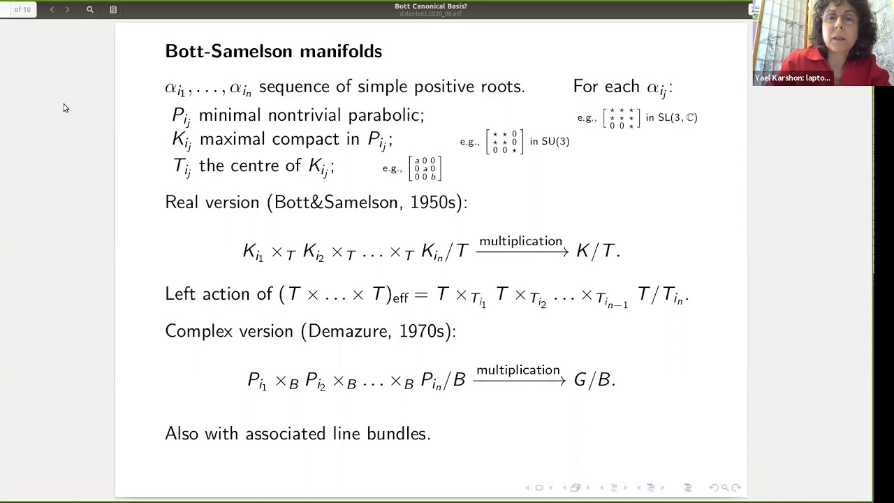 Bott canonical basis? - YouTube