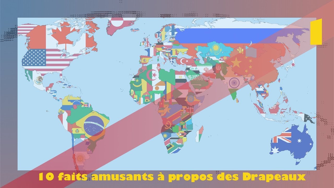 10 Faits amusants à propos des Drapeaux #1 - Fun With Flags - YouTube