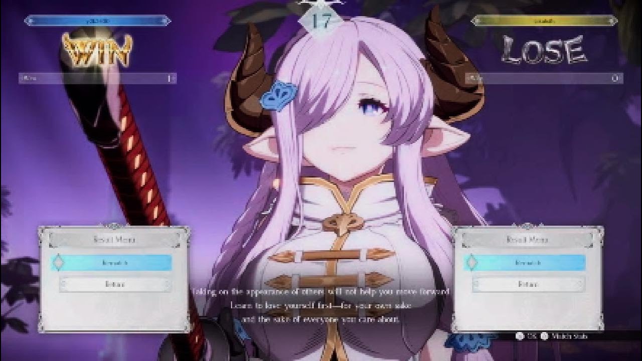 Granblue Fantasy Versus Rising Narmaya Gameplay - YouTube