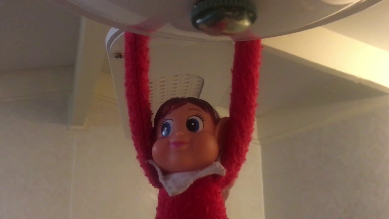 Naughty Elf ceiling fan - YouTube