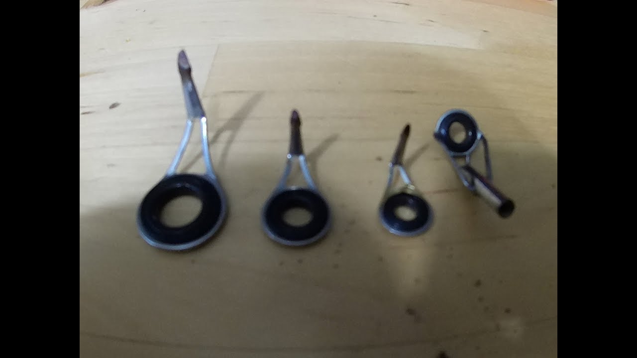 How To Remove Line Guides From A Fishing Rod - YouTube