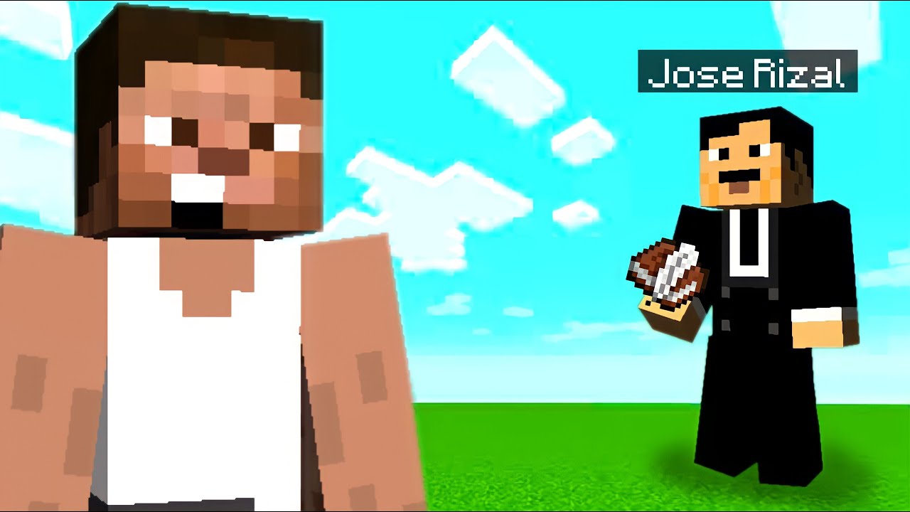 Nakita ko si Jose Rizal sa Minecraft - YouTube
