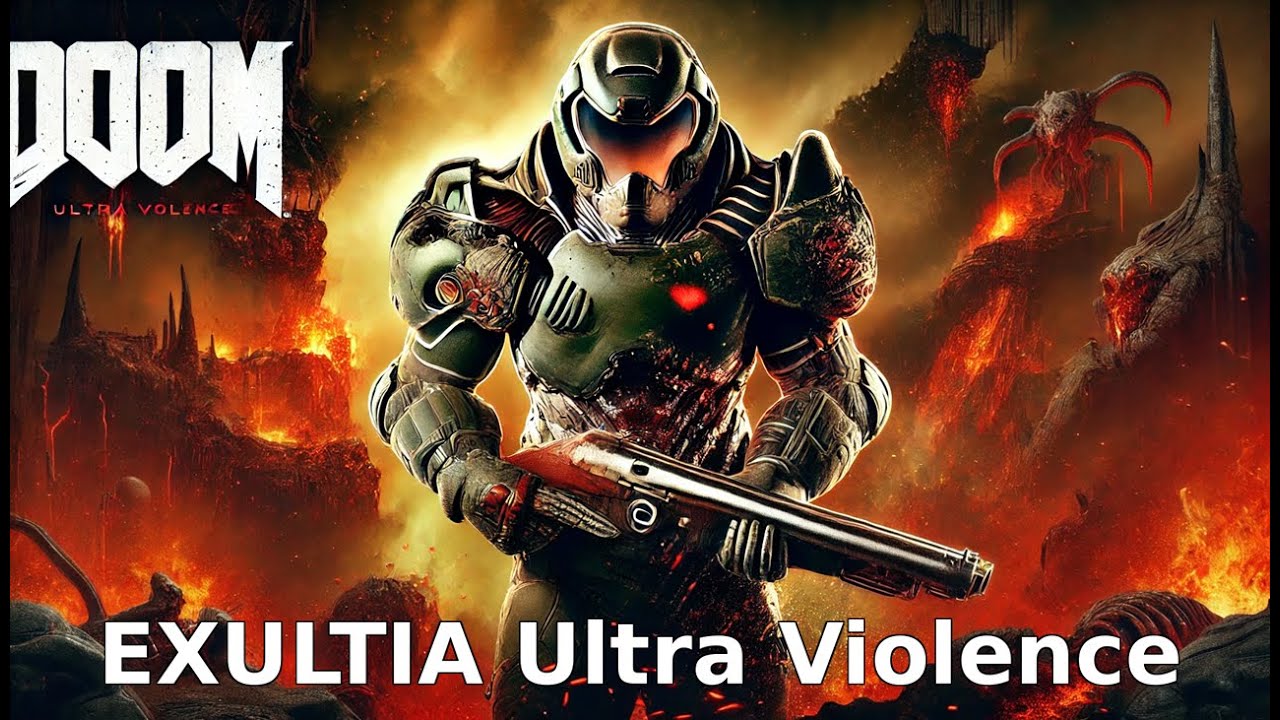 Doom Exultia Ultra Violence Original Doom Remastered Music #doom# ...