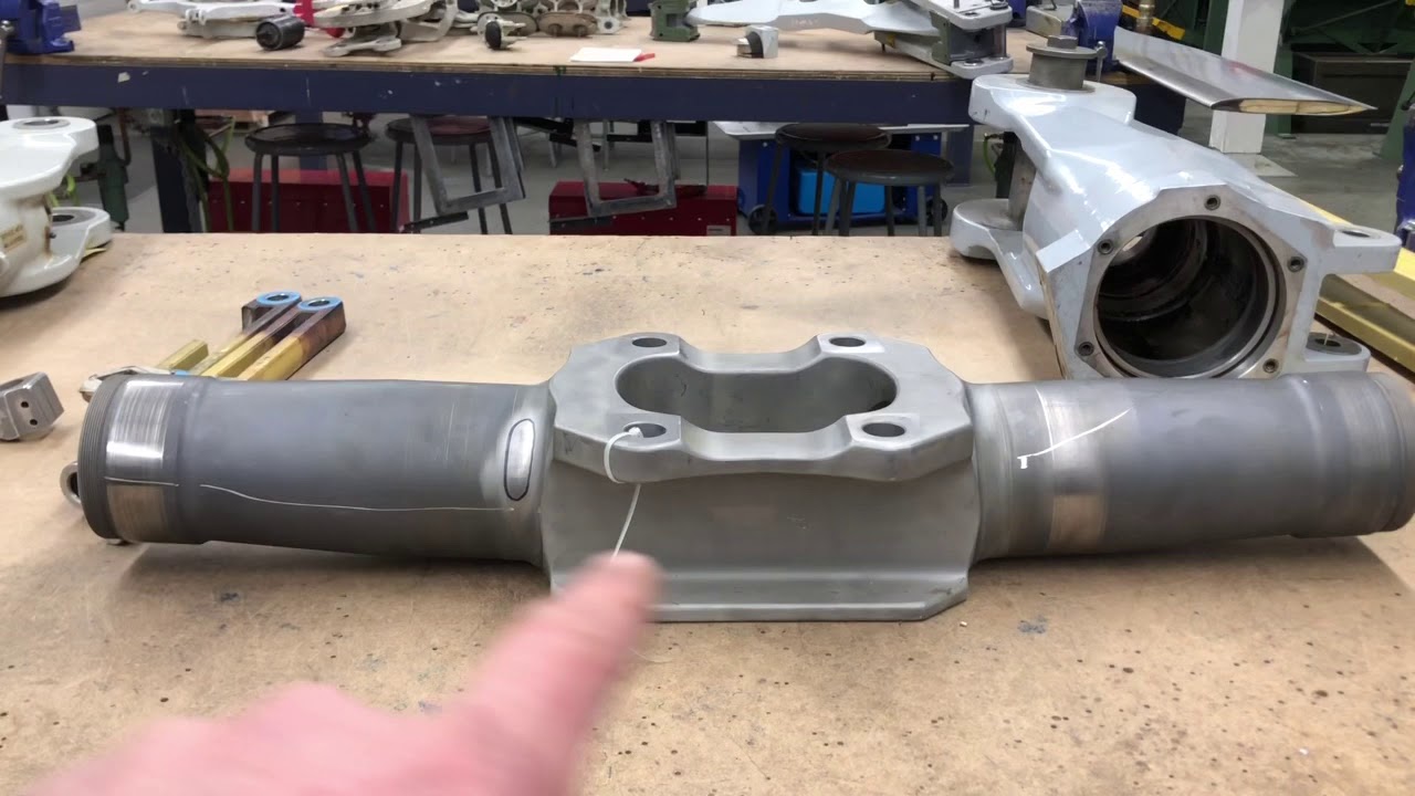 Bell semi-rigid rotor heads - YouTube