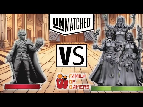 Unmatched Gameplay: Hamlet VS The Wayward Sisters - YouTube
