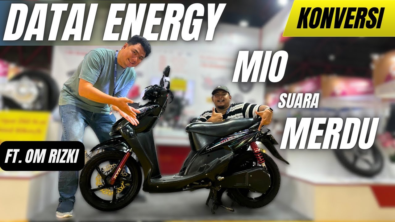 SAAT MIO SUDAH TAK BOROS LAGI ! Motor Listrik Konversi dari Datai ...