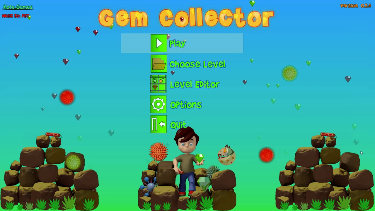 Gem Collector - Early Access Gameplay [Puzzle + Arcade /Boulder Dash ...