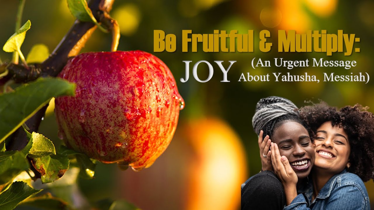 Be Fruitful & Multiply | JOY (Urgent Message About Yahusha, Messiah ...