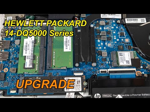 Upgrade Laptop💻HP 14-DQ5000 Series | Install/Change SSD in M.2, RAM Memory