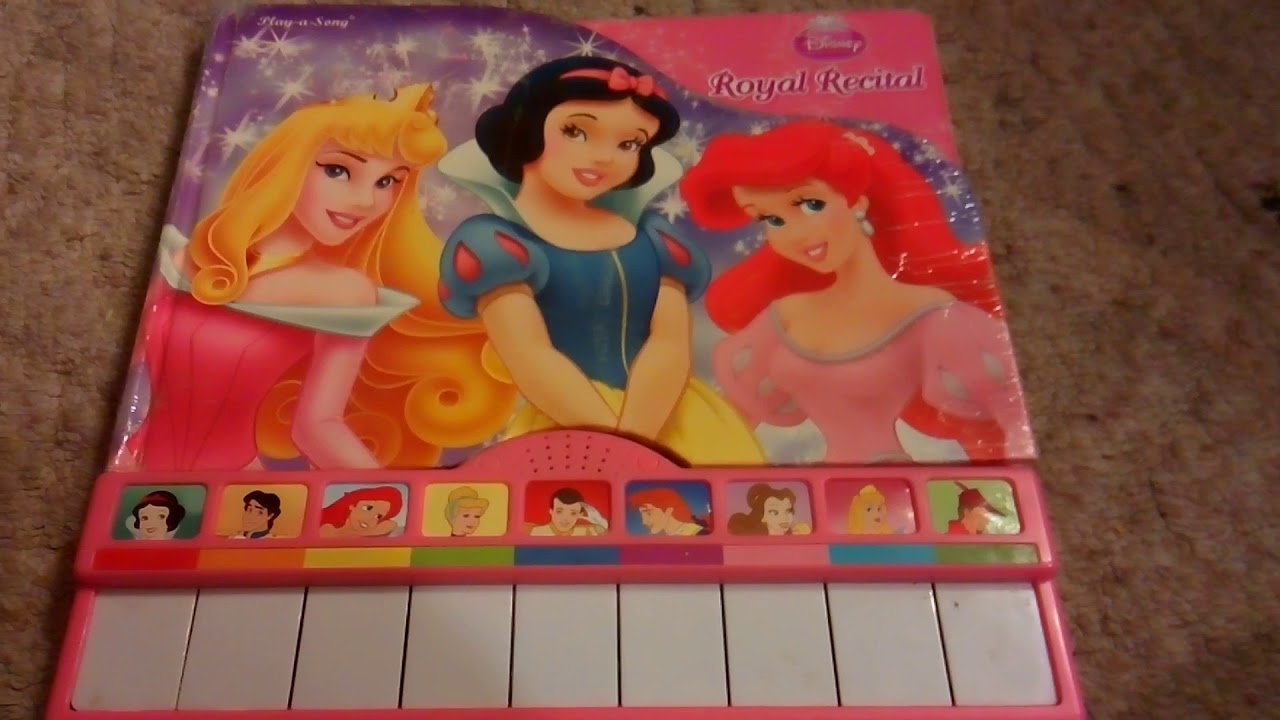 Disney Princess Musical Book - YouTube