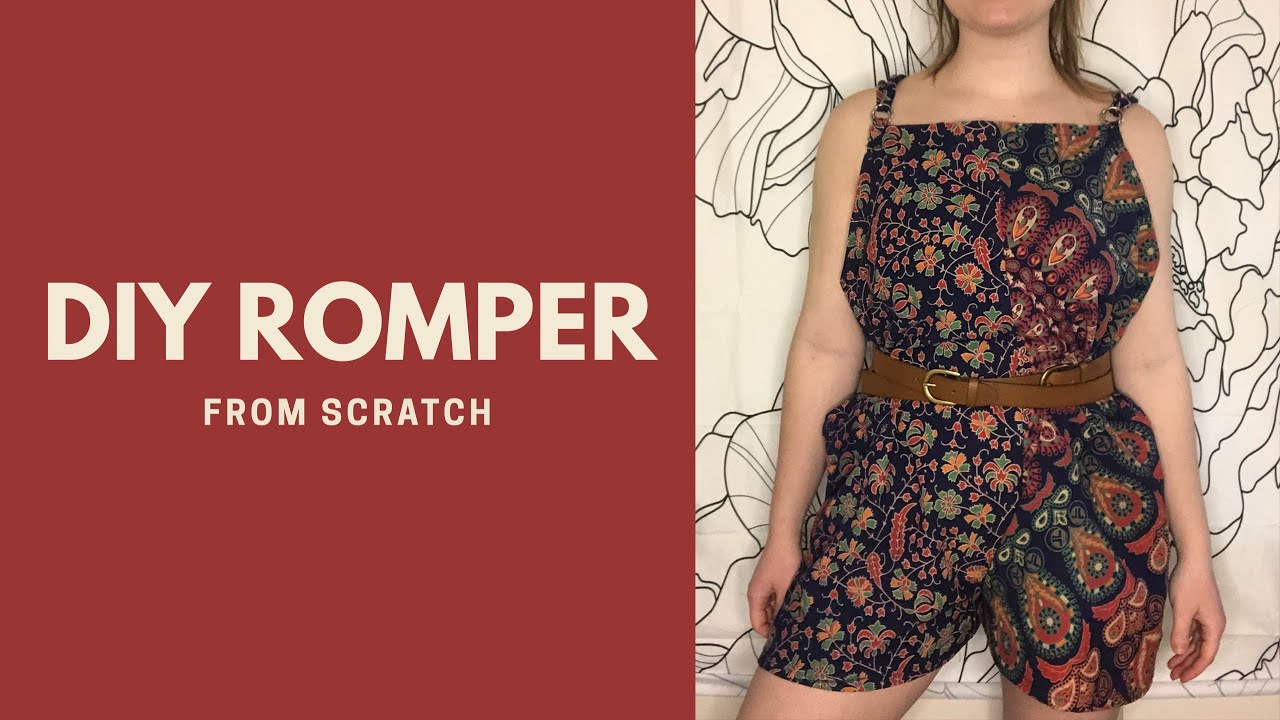 DIY Romper From Scratch: Sewing Time Lapse - YouTube