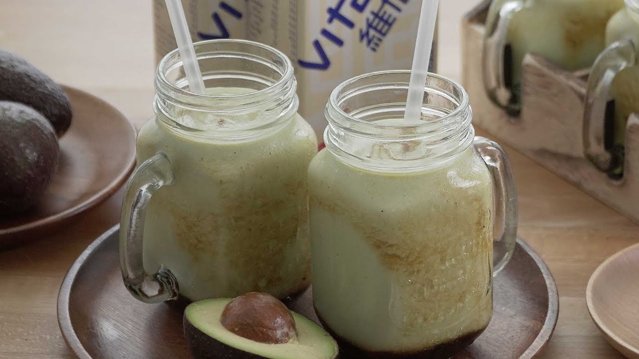 Avocado Soy Milkshake - 鳄梨豆奶昔 - YouTube