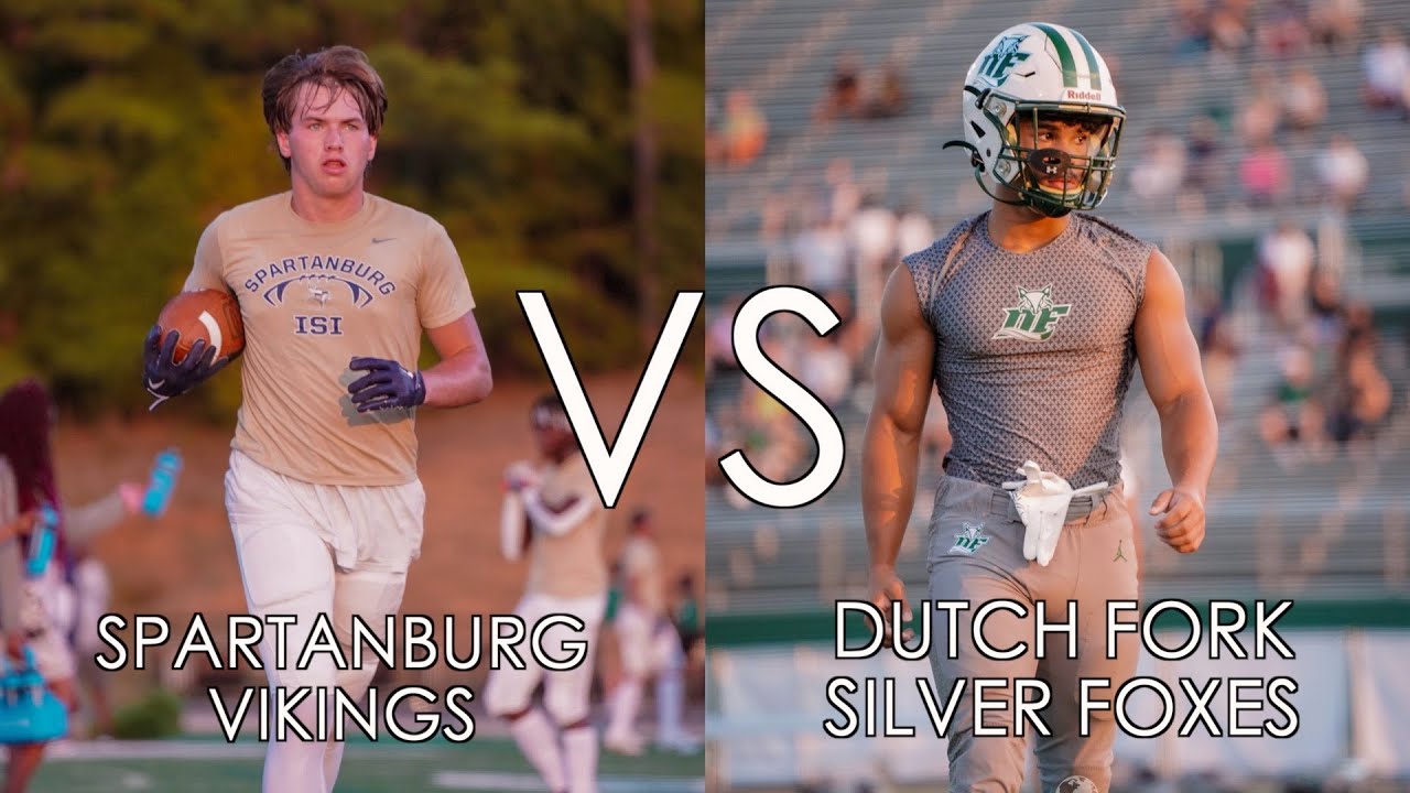 Spartanburg Vikings vs Dutch Fork Silver Foxes #dutchforkfootball # ...