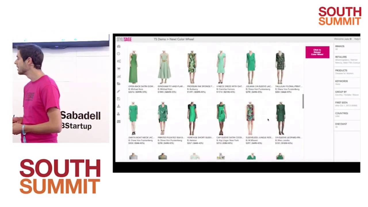 South Summit 2015 - Startup Pitch - STYLESAGE Robert Figiel - YouTube
