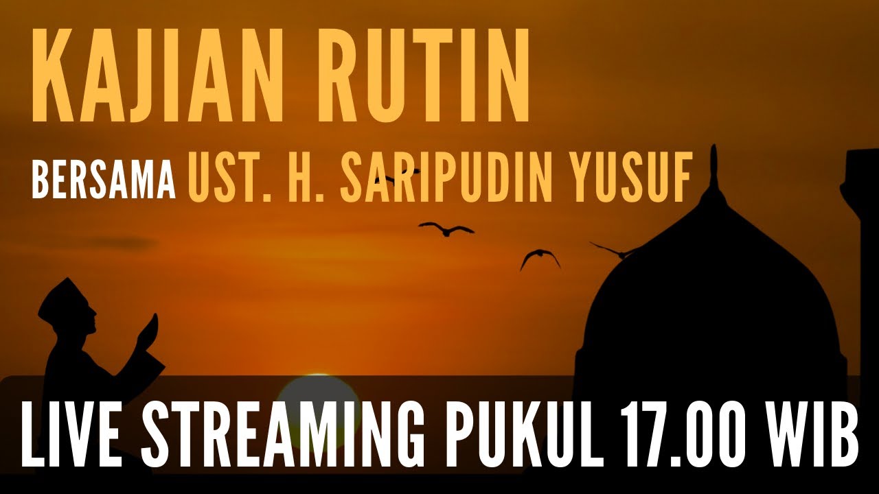 Live Streaming - Rutinan Berjanji Masjid Jami AL FADHILAH - YouTube