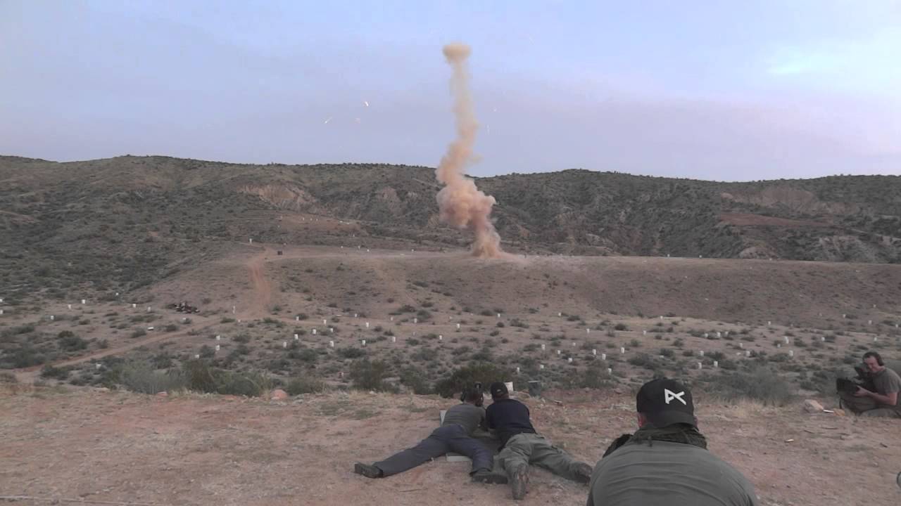 8 sticks of Dynamite and a bag of ANFO - YouTube