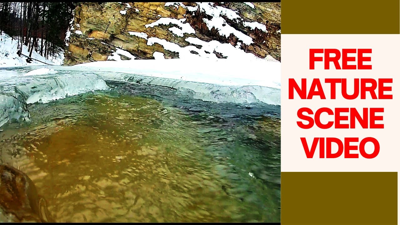 Nature Sounds Relaxing Music Sleep water 4K 1 👉 Nature Scene Video ...