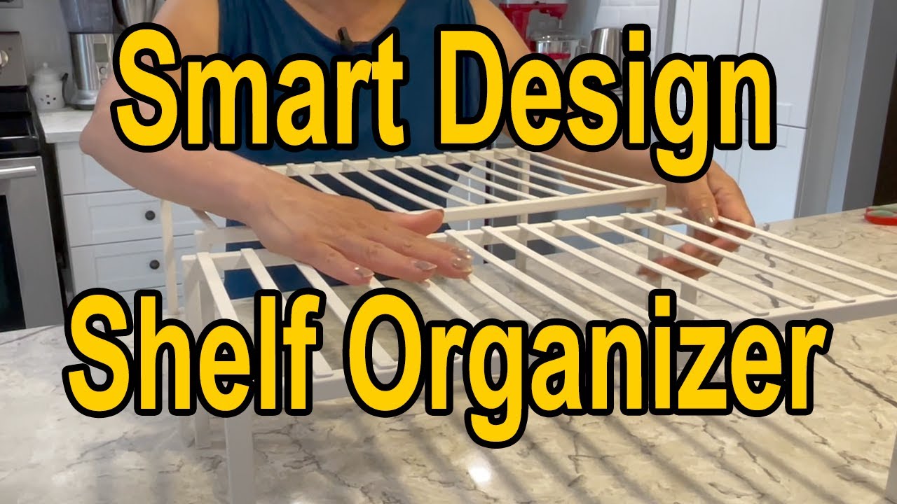 Smart Design Shelf Organizer review - YouTube