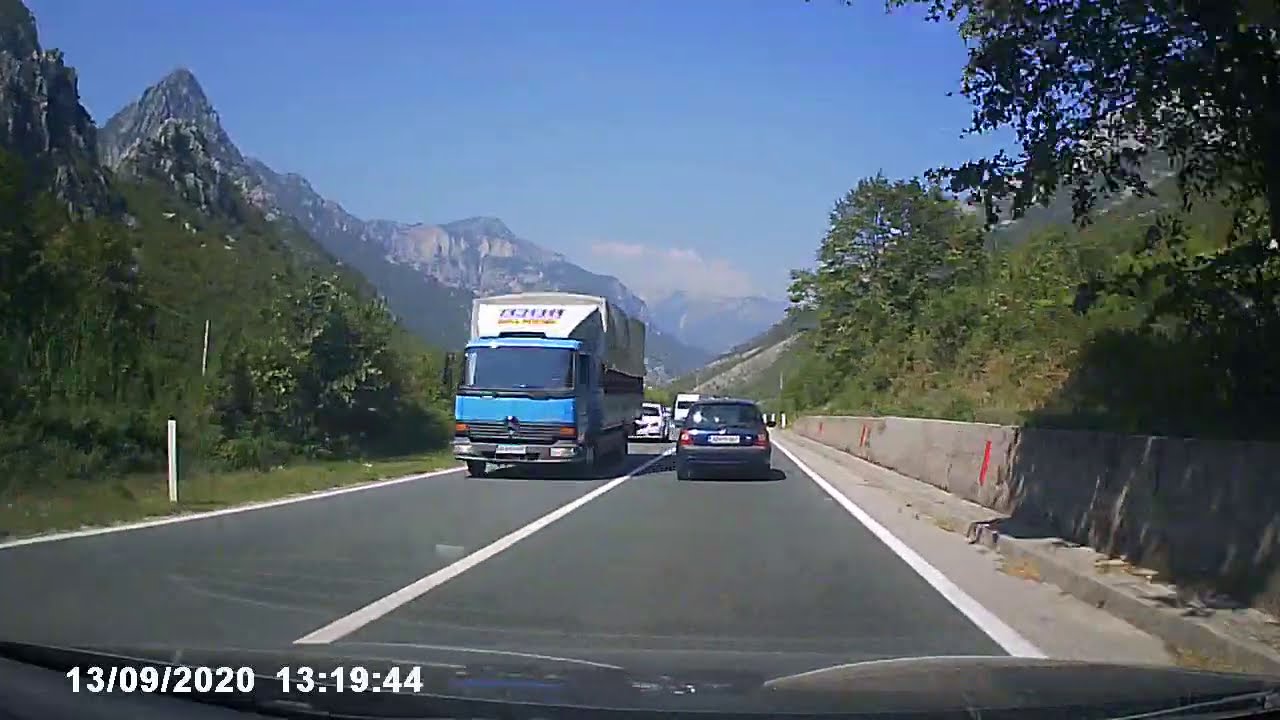 Driving via M17 E73 Salakovac Mostar Jablanica Čelebići Konjic part 3 ...