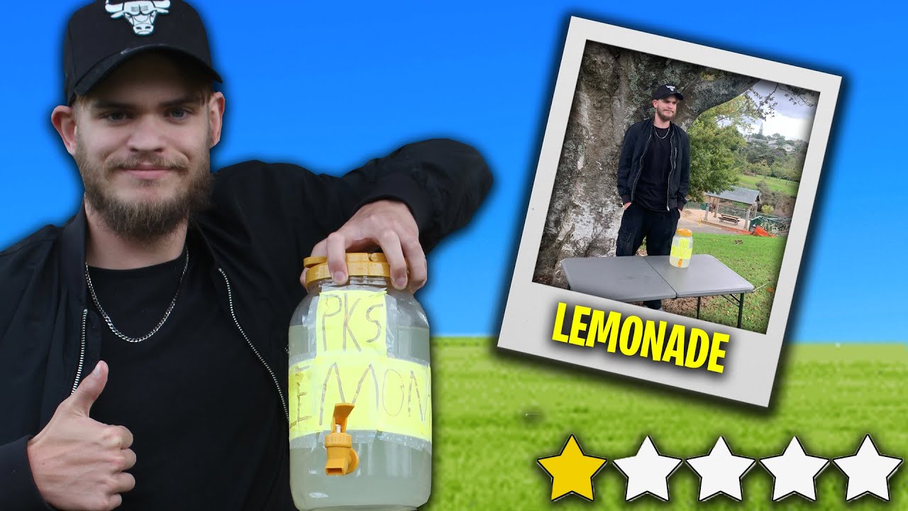 THE WORLDS WORST LEMONADE STAND - YouTube