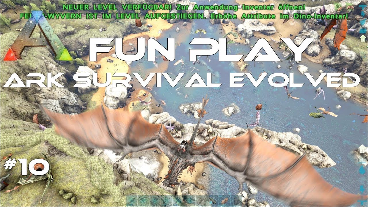 ARK - Fun Play #10 - Wyvern Massaker - YouTube