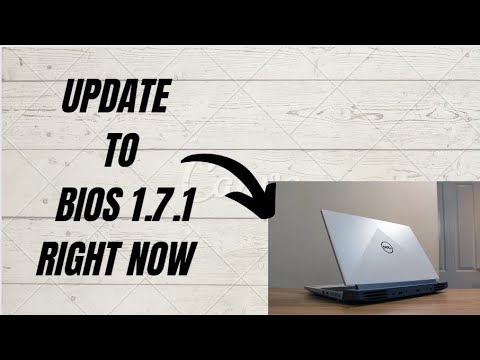 DELL G15 LAPTOP BIOS UPDATE - YouTube