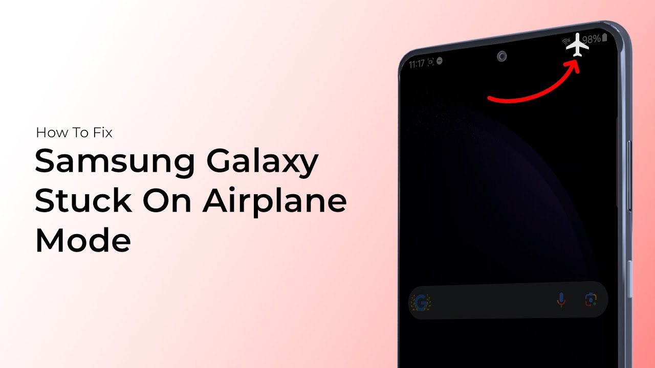 How To FIX Samsung Galaxy Stuck On Airplane Mode! - YouTube