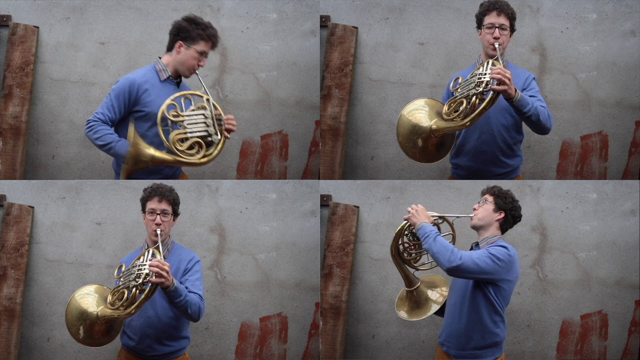 Gershwin - I Got Rhythm - Horn quartet - Alexandre Collard - YouTube
