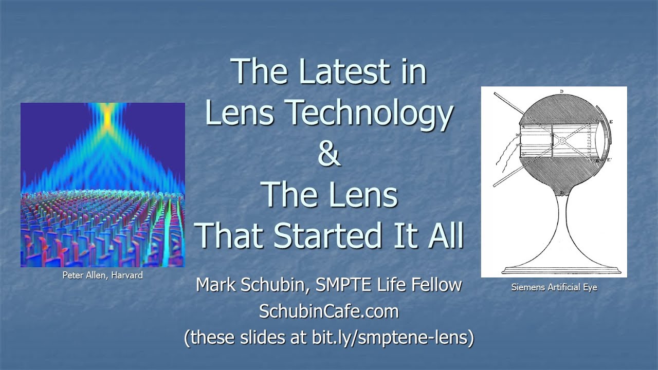 The Latest in Lens Technology & The Lens That Started It All by Mark ...