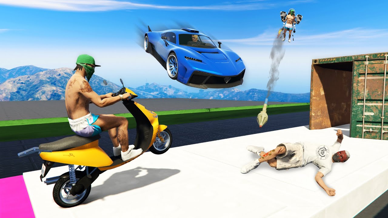 FAGGIO VS CARS 2.0! INCREDIBILE! - GTA 5 ONLINE - YouTube