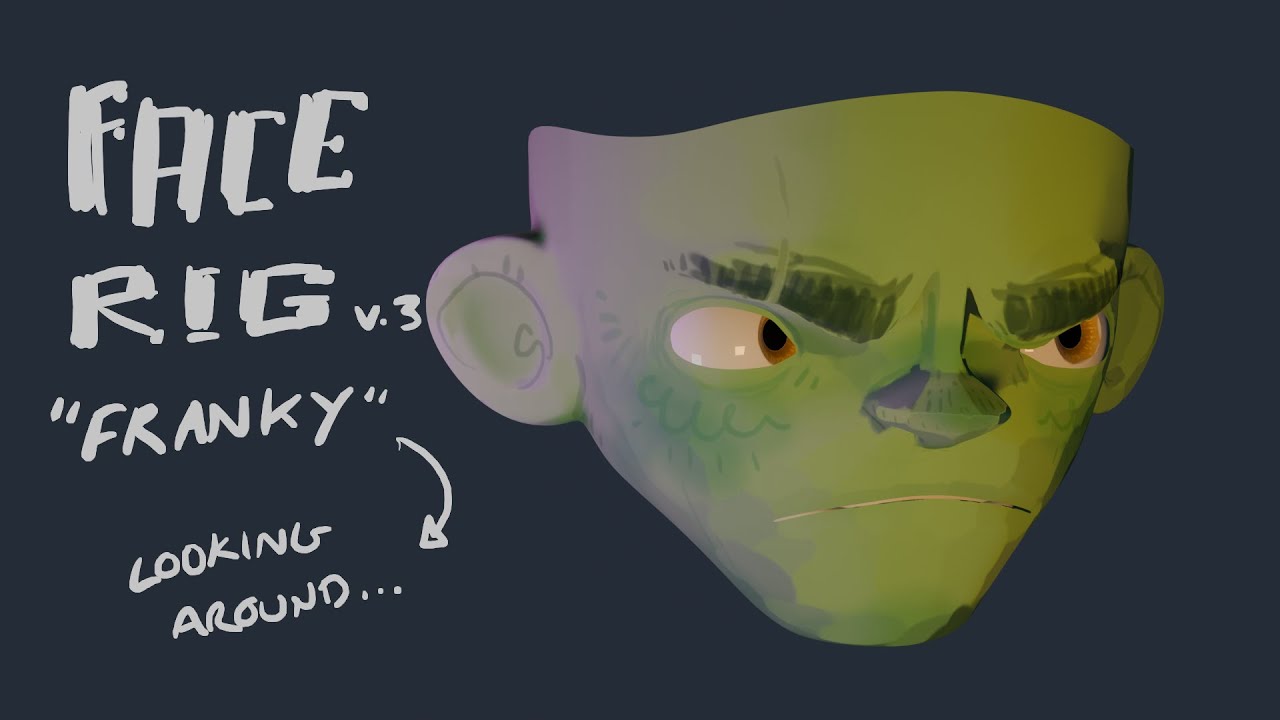 "FRANKY" face rig demo - YouTube
