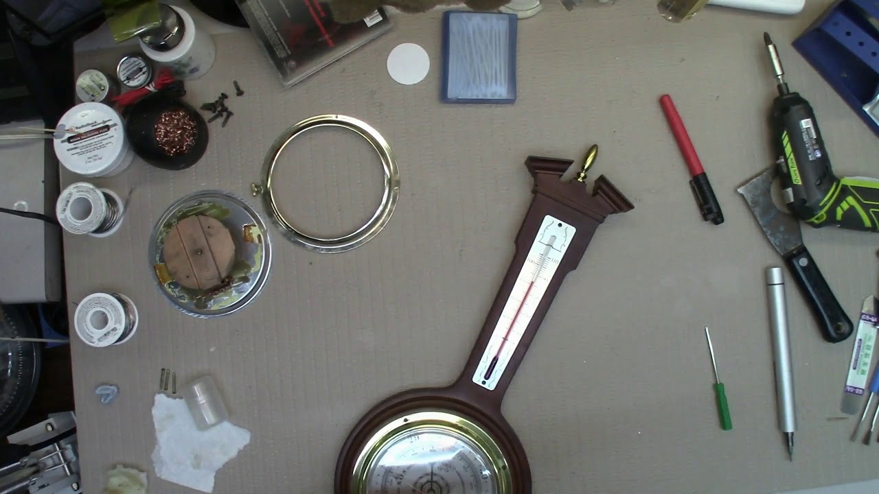 Weather Barometer Repair And Setup - YouTube