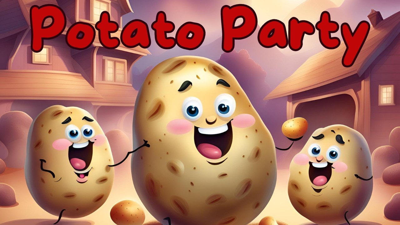 Dancing Potato Song for Kids | Fun Vegetable Nursery Rhyme | Learn with ...