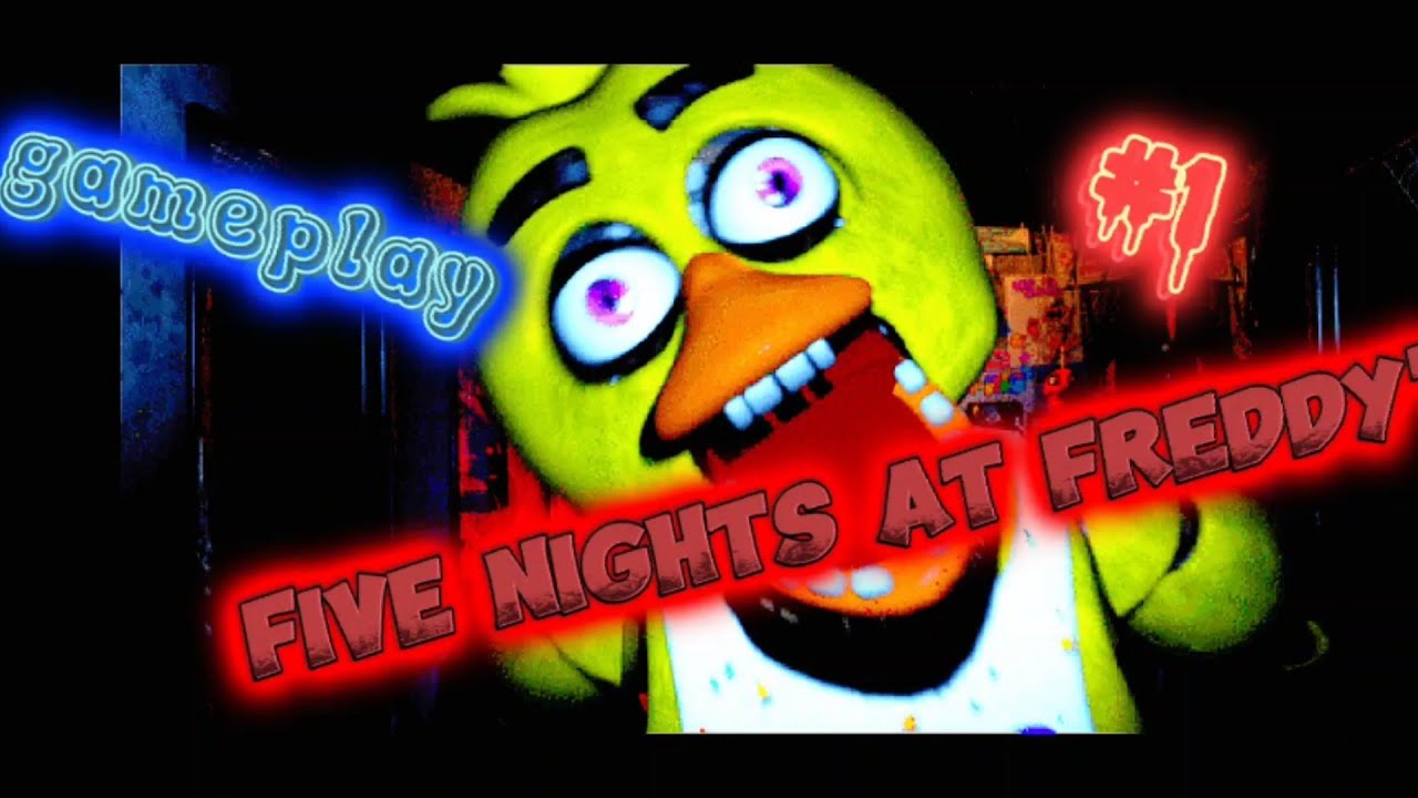 five nights at Freddy's gameplay HD #1 #gameplay #games #fnaf #fnaf1 ...